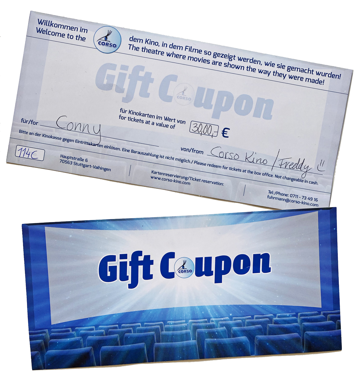 Conny Wenk | HAPPY MONDAY – with Freddy and the Corso Kino Stuttgart